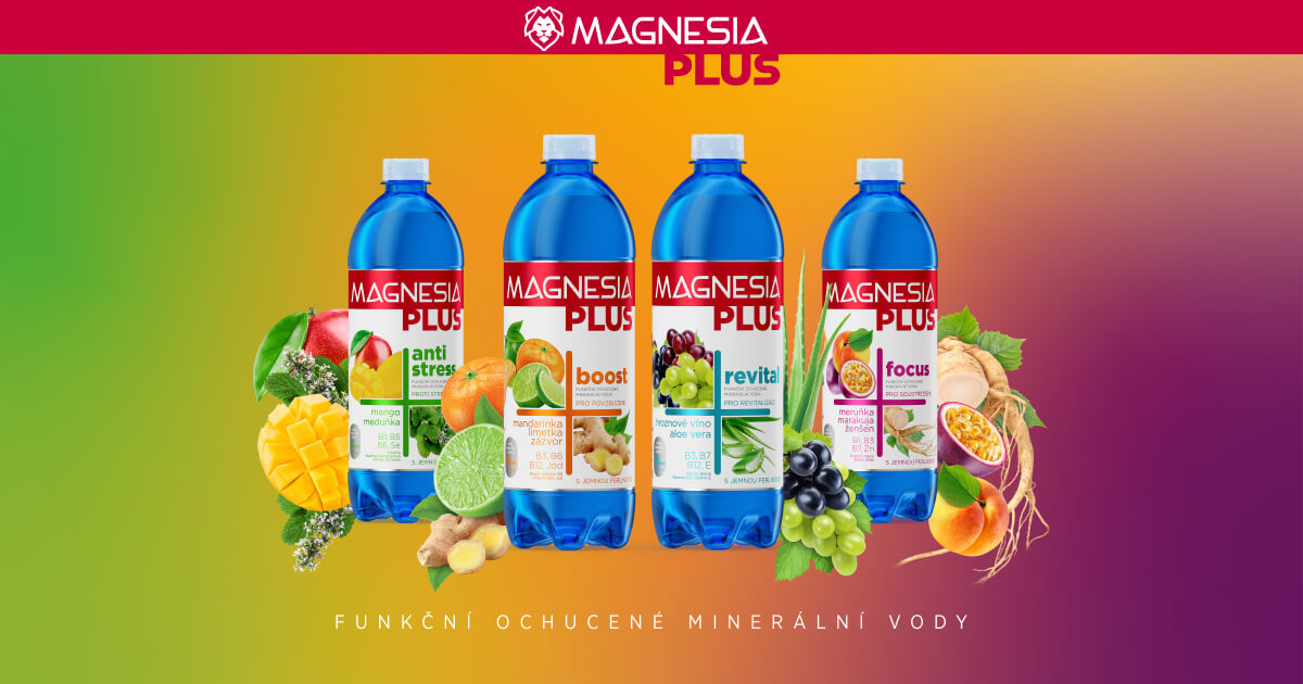 Magnesia Plus - Magnesia.cz, síla přírodního hořčíku
